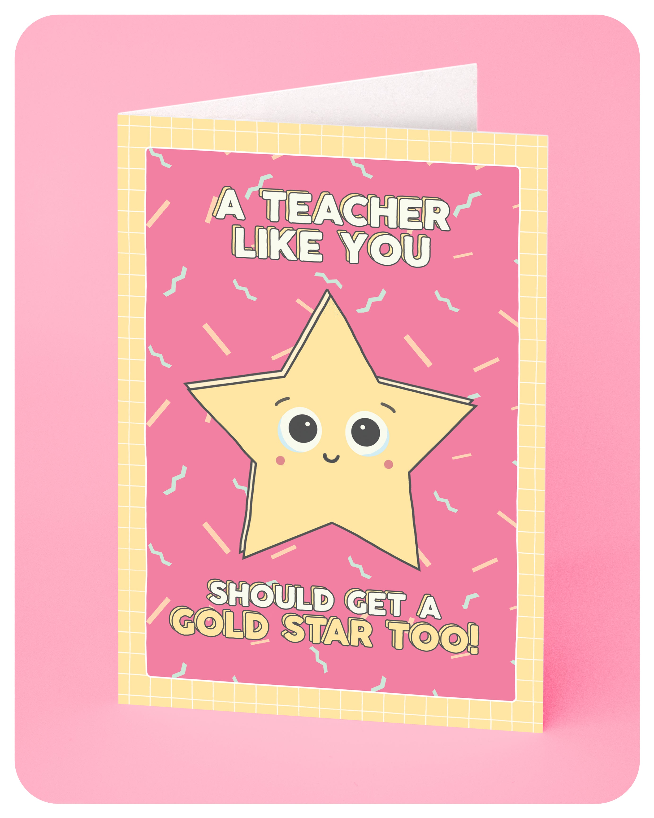 Cute Thank You Teacher Greeting Card – Sums of Anarchy