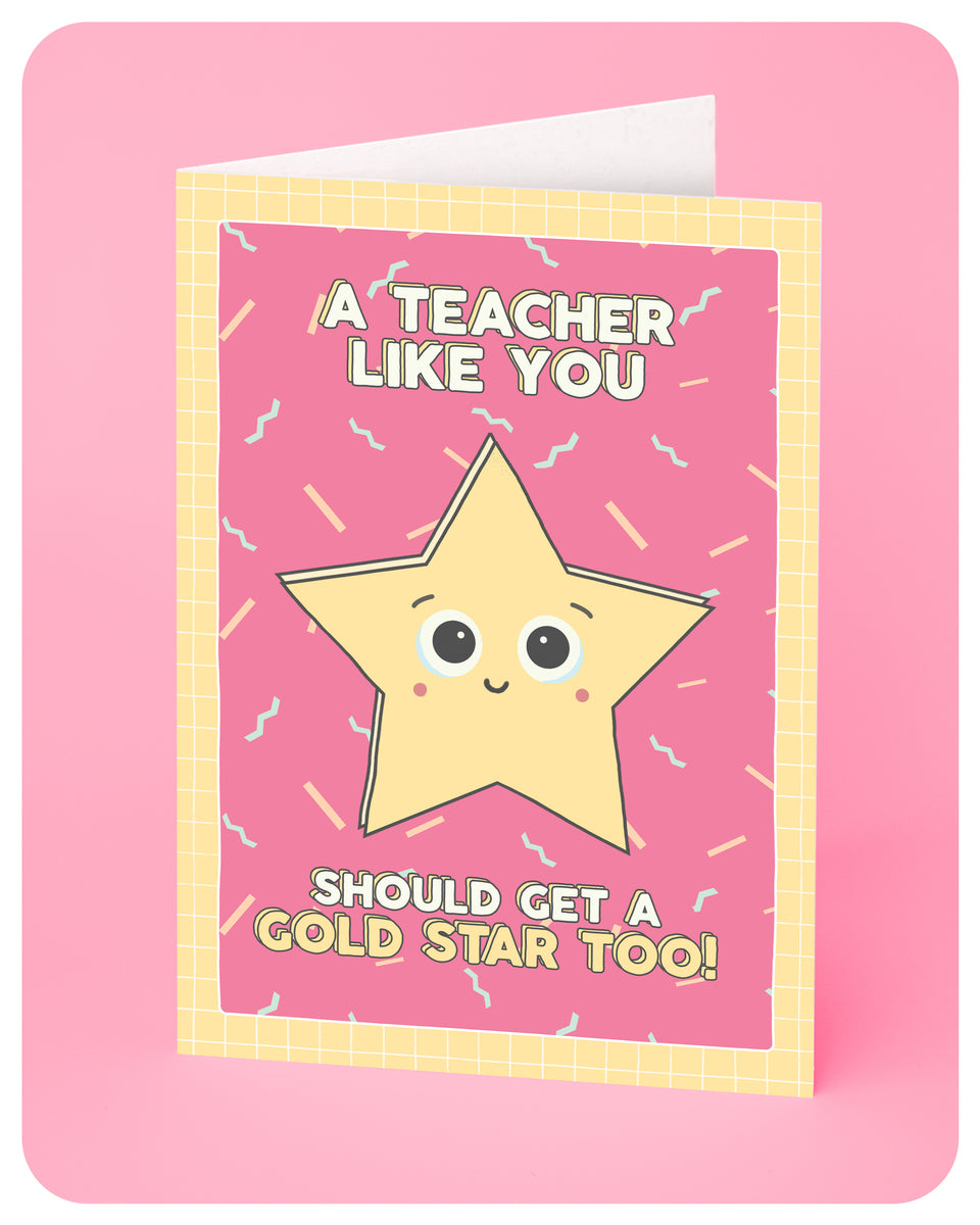 Cute Thank You Teacher Greeting Card – Sums of Anarchy